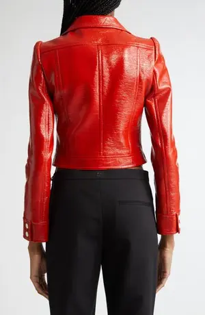 COURREGES Re-edition Vinyl Jacket - Heritage Red