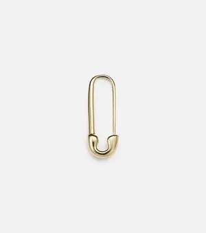 ANITA KO Safety Pin 18kt Single Earring - Gold