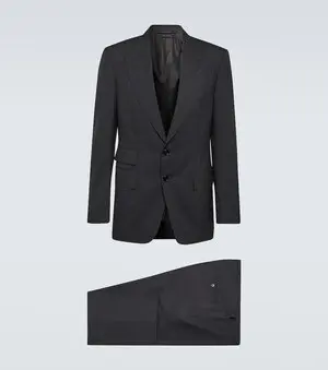 TOM FORD Shelton Super 120's Wool Suit - Grey