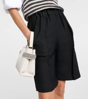 Brunello Cucinelli Twill Shorts - Black