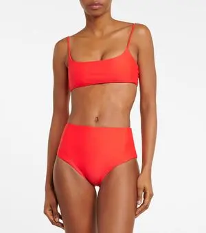 Jade Swim Bound Bikini Bottom - Red