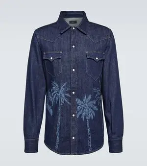 Alanui Denim Shirts For Men