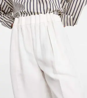 Brunello Cucinelli Twill Shorts - Beige