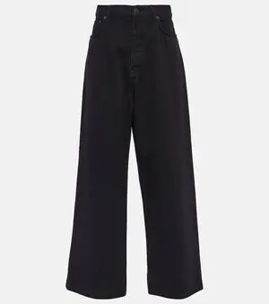 Balenciaga Black Wash Jeans For Women