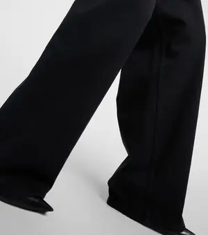 Balenciaga Mid-rise Wide-leg Jeans
