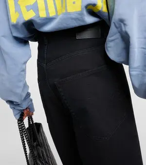 Balenciaga Mid-rise Wide-leg Jeans