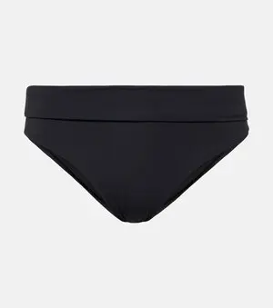 Melissa Odabash Brussels Low-rise Bikini Bottom - Black