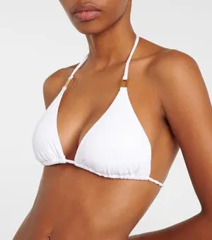 Melissa Odabash Cancun Bikini Top - White