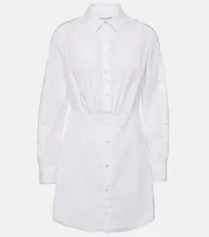 Veronica Beard Rae Cotton Poplin Shirt Dress