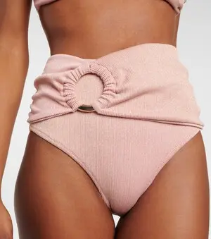 ALEXANDRA MIRO Dorit Ring-detail Bikini Bottom
