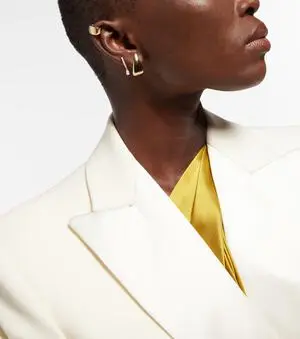 ANITA KO Claw 18kt Yellow Earrings