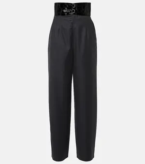 Alaia Straight Leg Pants For Women