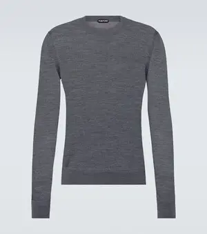 TOM FORD Wool Sweater - Grey