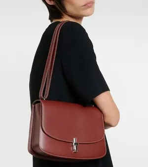 THE ROW Sofia 10 Leather Shoulder Bag
