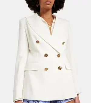 Etro Double-breasted Blazer - White