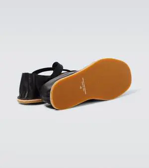 Dries Van Noten Leather Slippers