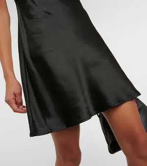 Staud Floral Appliqué Mini Dress