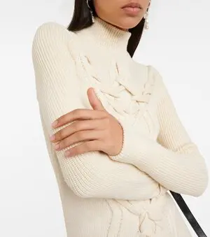 Isabel Marant Étoile Atina Cable-knit Minidress