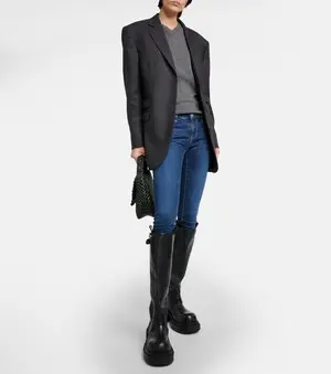 Ag Mid-rise Skinny Jeans