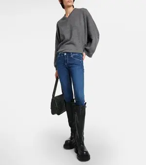 Ag Mid-rise Skinny Jeans