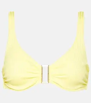 Melissa Odabash Bel Air Bikini Top - Yellow