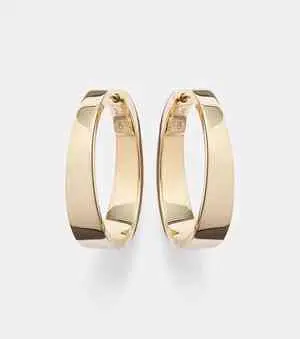 ANITA KO Meryl 18kt Yellow Hoop Earrings - Gold