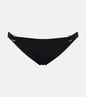 Melissa Odabash Caracas Low-rise Bikini Bottom - Black