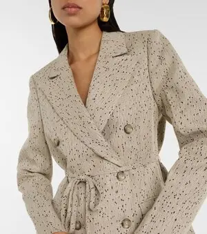 Altuzarra Hattson Sequined Tweed Blazer
