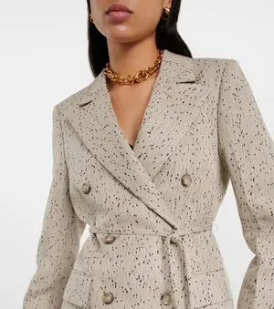 Altuzarra Hattson Sequined Tweed Blazer