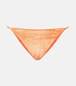 Jade Swim Bare Minimum Bikini Bottom - Orange
