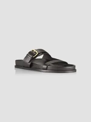 A.emery Prince Leather Open-toe Sandals