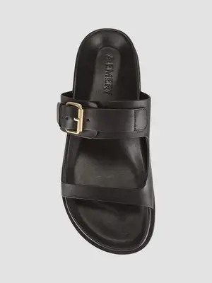 A.emery Prince Leather Open-toe Sandals
