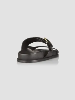 A.emery Prince Leather Open-toe Sandals
