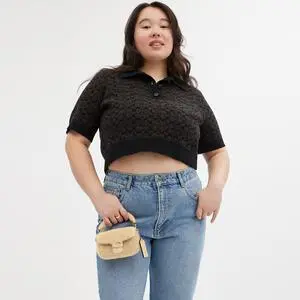 COACH Tabby 12 In Shearling
