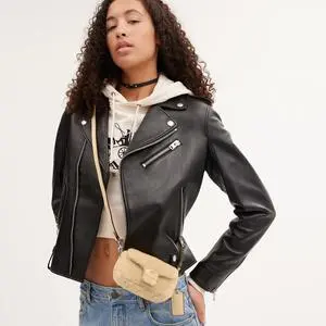 COACH Tabby 12 In Shearling