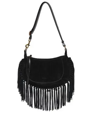 Isabel Marant Oskan Moon Suede Shoulder Bag