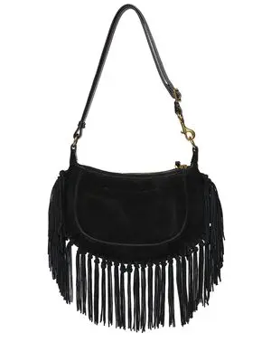 Isabel Marant Oskan Moon Suede Shoulder Bag