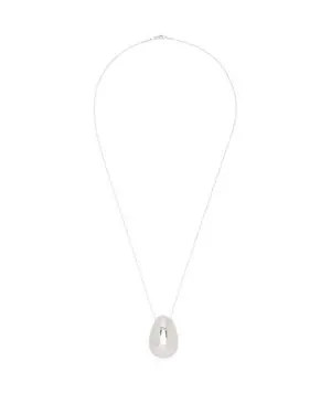 SOPHIE BUHAI Egg Pendant Necklace - Sterling Silver