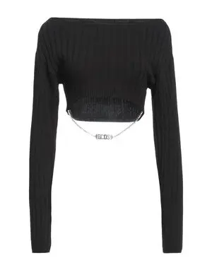 Gcds Knitted Scoop Neck Sweater