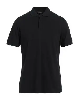 Emporio Armani Polo Shirt Size Cotton - Black