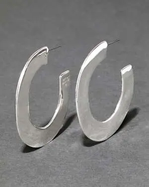 Alexis Bittar Liquid Metal Hoop Earrings