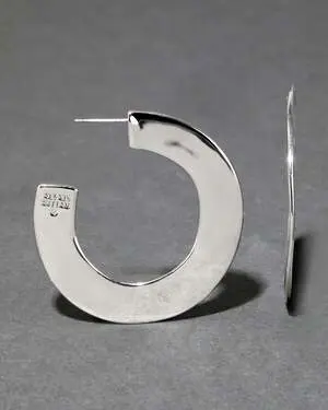Alexis Bittar Liquid Metal Hoop Earrings