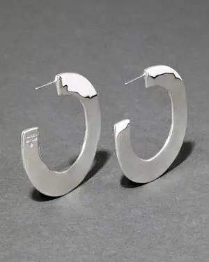 Alexis Bittar Liquid Metal Hoop Earrings
