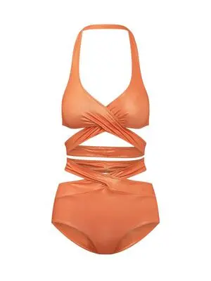 ALESSANDRO VIGILANTE Two-piece Bikini Set - Orange