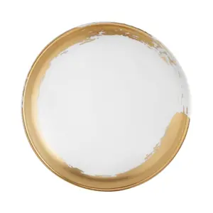 L'Objet Zen Round Tray, Small - Gold