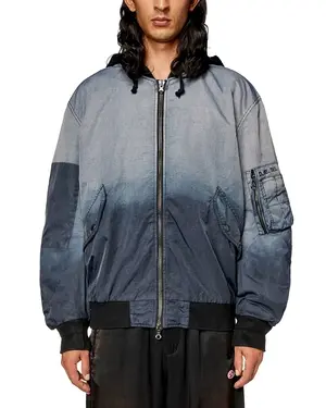DIESEL J-common Hooded Bomber Jacket