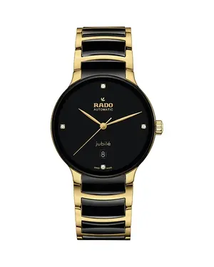 RADO Centrix Diamond Automatic Watch, 39.5mm - Black