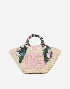 Dolce & Gabbana Small Kendra Shopper With Dg Logo - Multicolor