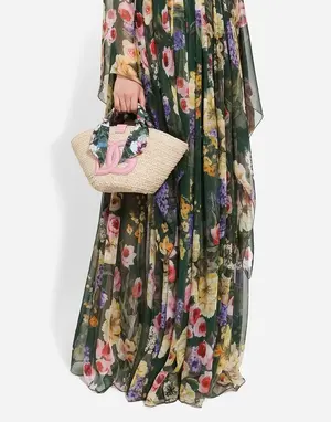 Dolce & Gabbana Small Kendra Shopper With Dg Logo - Multicolor