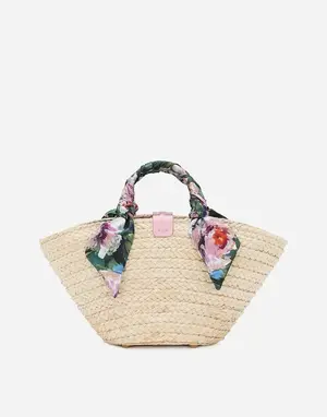 Dolce & Gabbana Small Kendra Shopper With Dg Logo - Multicolor